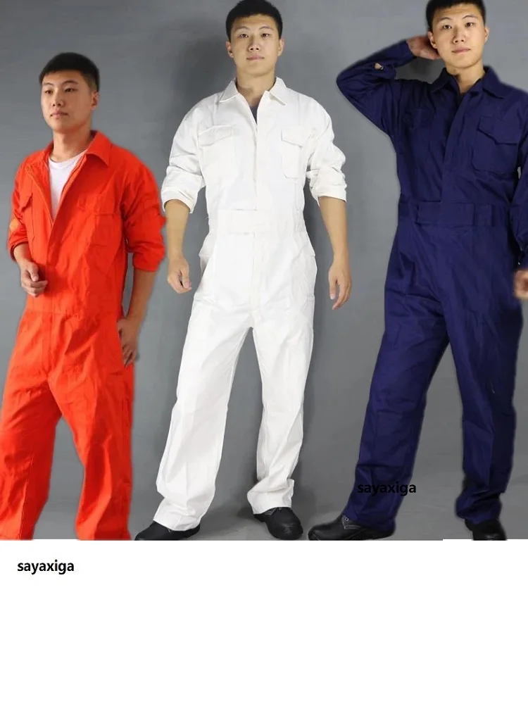 100-cotton-Worker-Overall-Jumpsuit-Auto-Repairman-Mechanical-Work ...