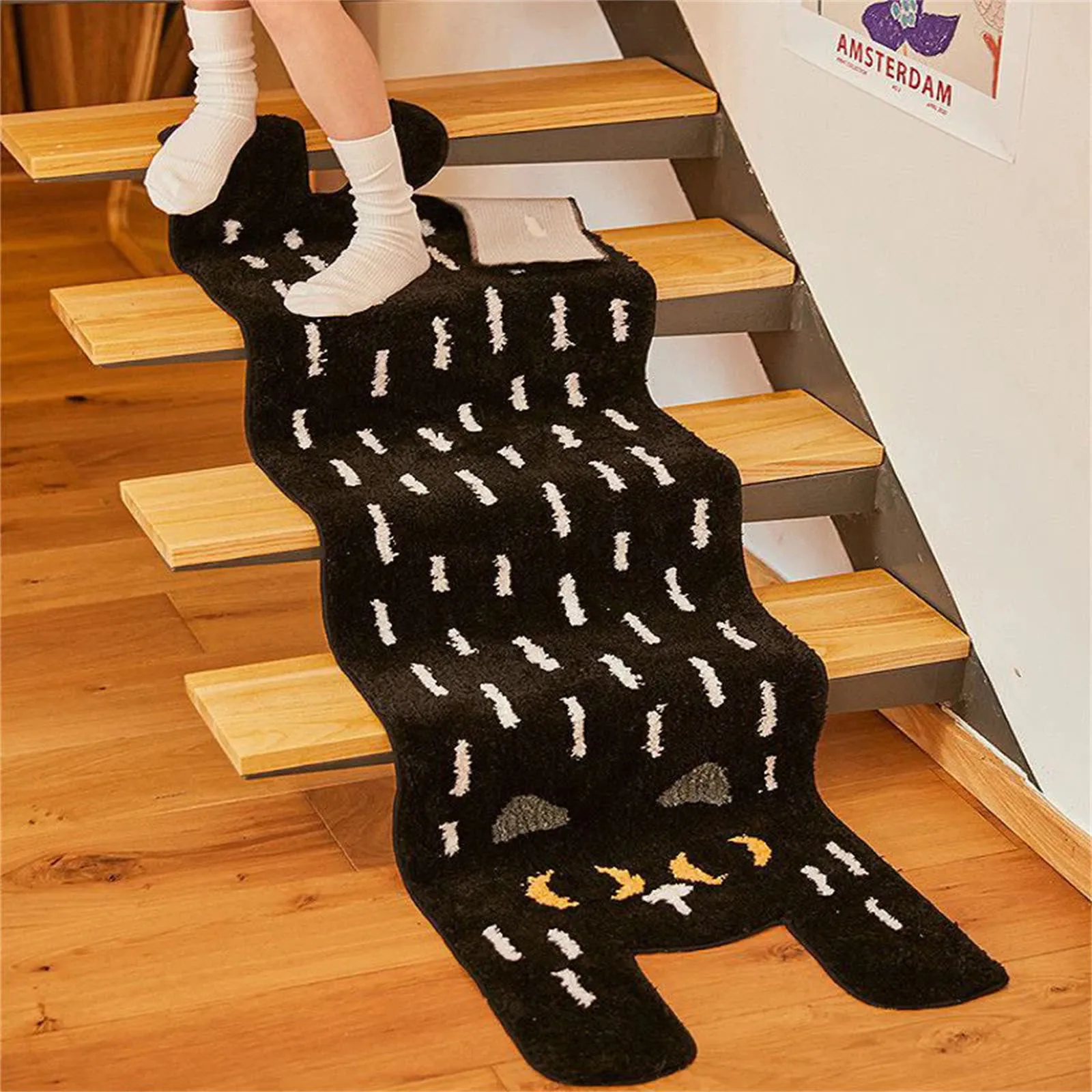 Washable-Hall-Runner-Rugs-Long-Cat-Rug-Hallway-Mat-Kitchen-Floor-Carpet ...