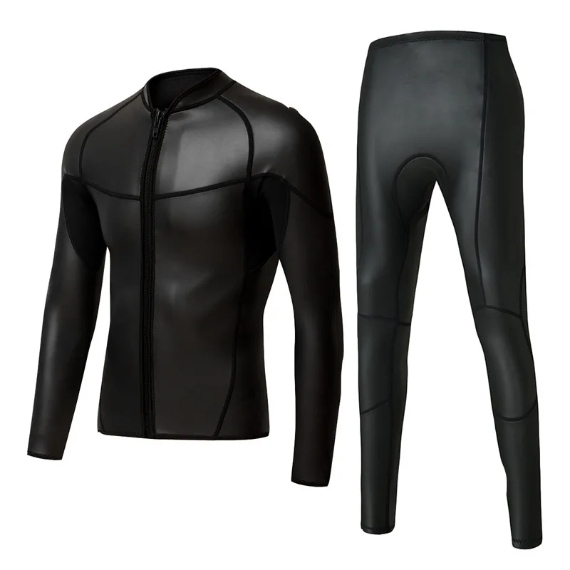 Smoothskin Triathlon Jacket Wetsuit Top front Zipper and Pants ...