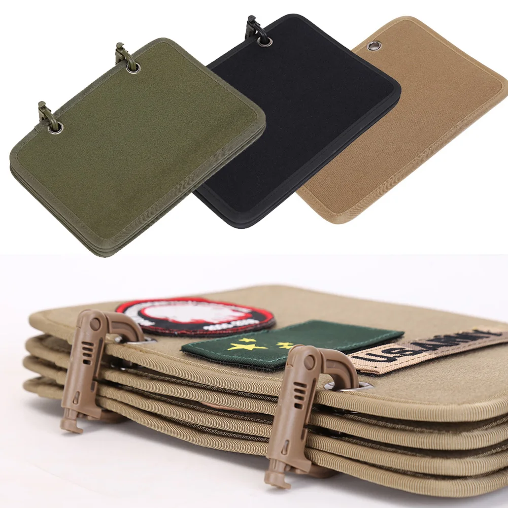 4Pcs-set-Tactical-Patch-Display-Board-Patch-Holder-Military-ID-Foldable ...