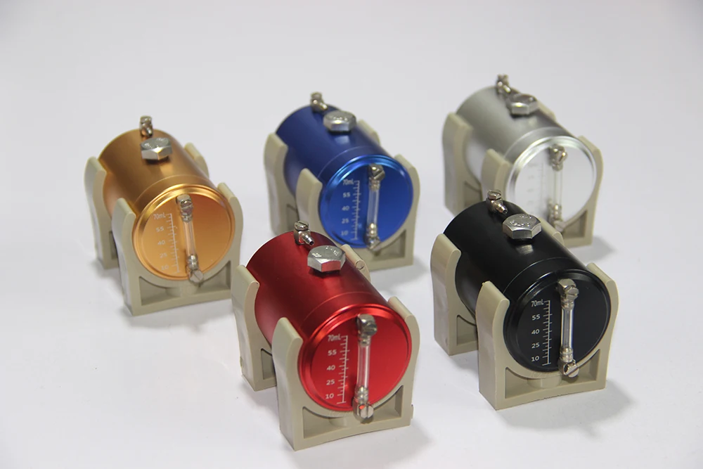 70ml Mini Fuel Tank Metal CNC with Oil Quantity Display For Gasoline ...