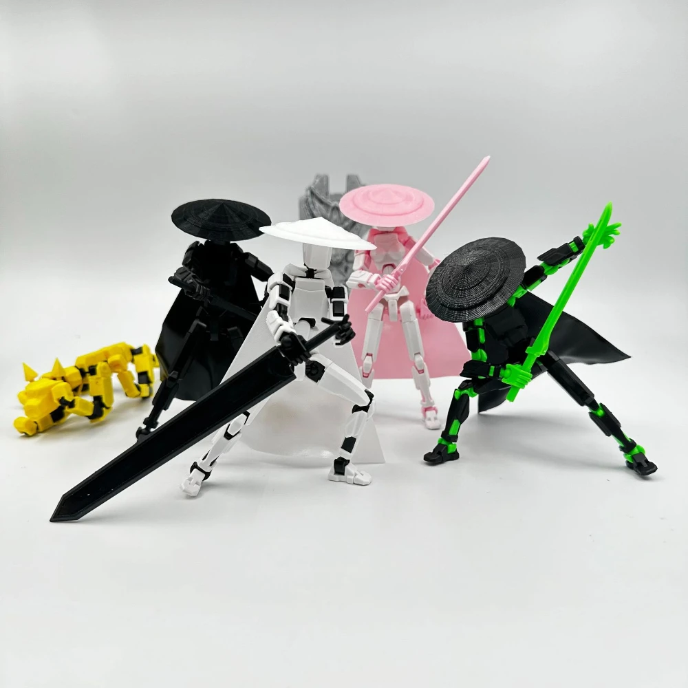 13-Action-Figure-T13-Action-Figure-3D-Printed-Multi-Jointed-Movable ...