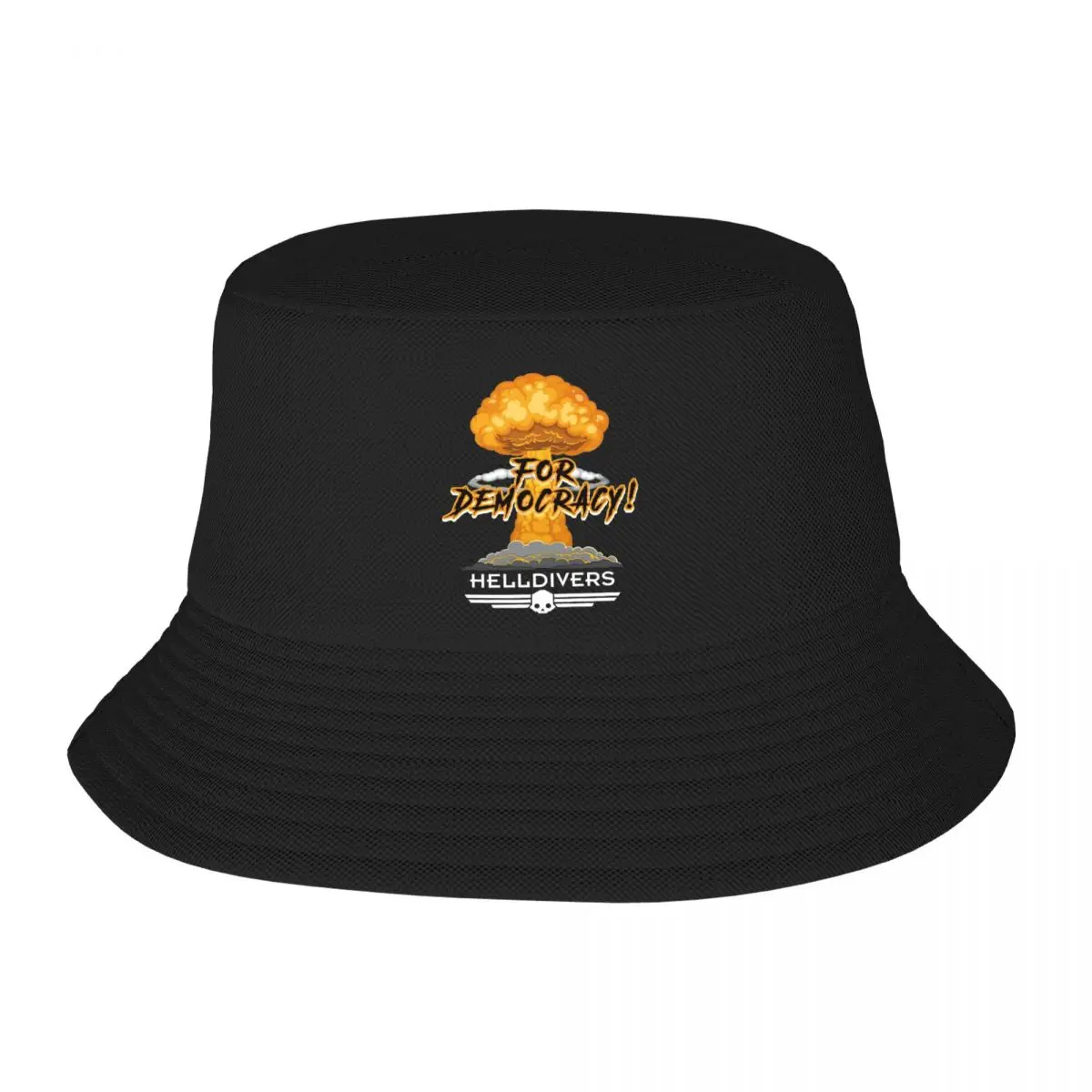 Shooting-Game-Helldivers-Bucket-Hats-Travel-Headwear-Accessories ...