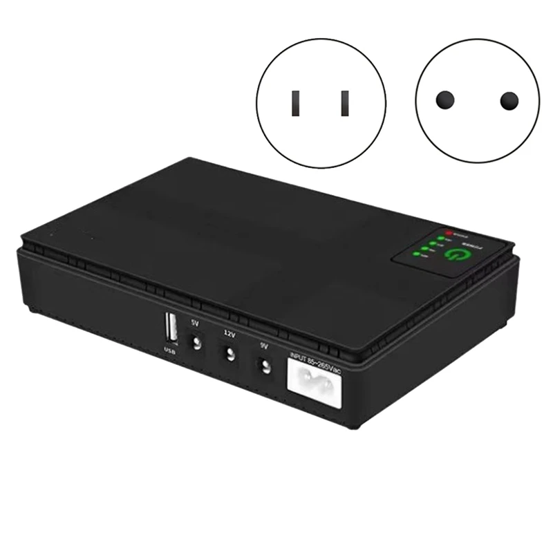 Alimentation-sans-interruption-Mini-UPS-USB-10400mAh-Batterie-de ...