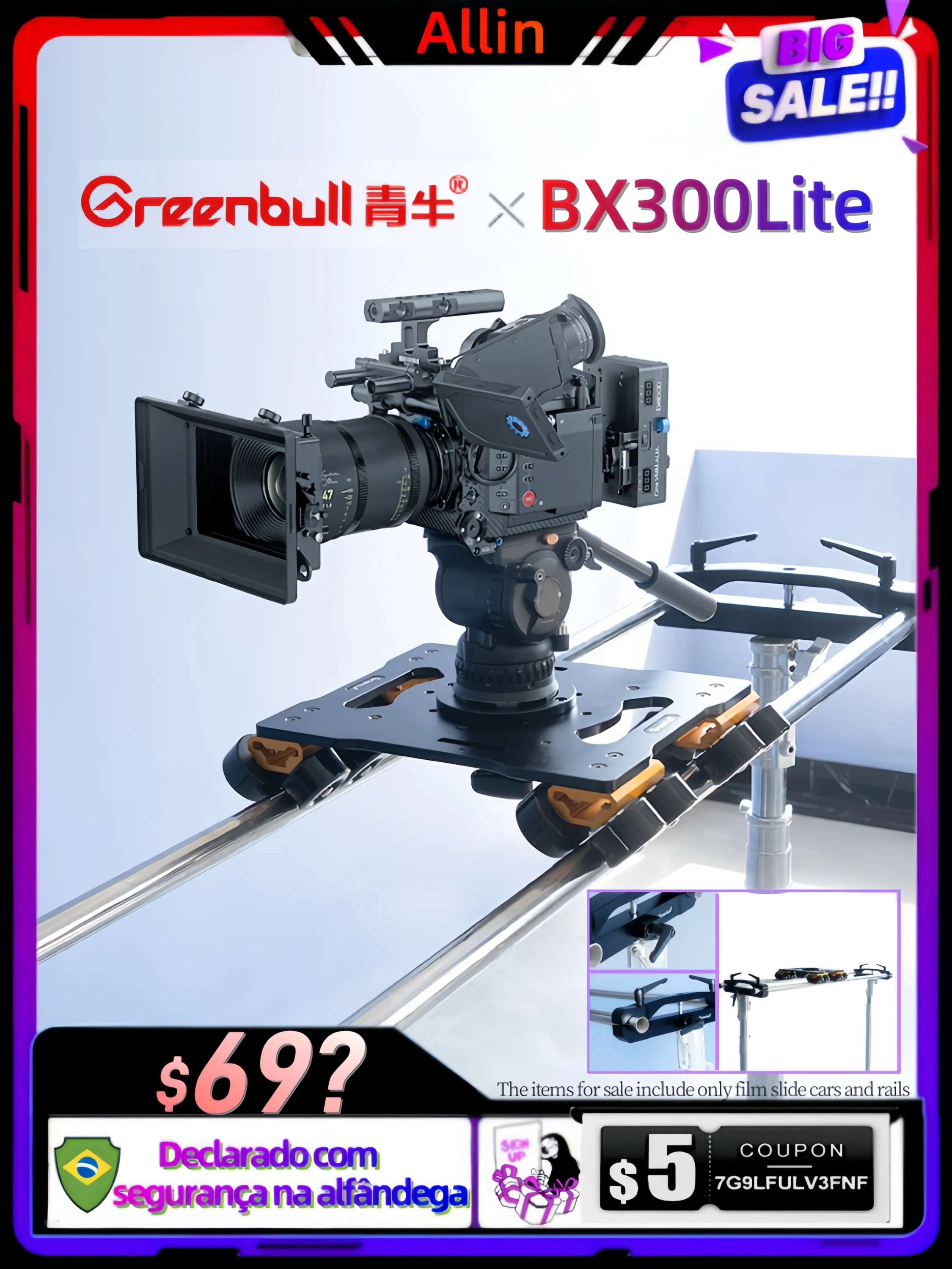 Greenbull-BX300-BX300-Lite-Extension-DSLR-Camera-Track-Dolly-Slider ...