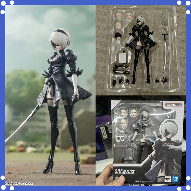 15cm-Original-Bandai-S-h-figuarts-SHF-NieR-Automata-YoRHa-2B-9S-Nier ...