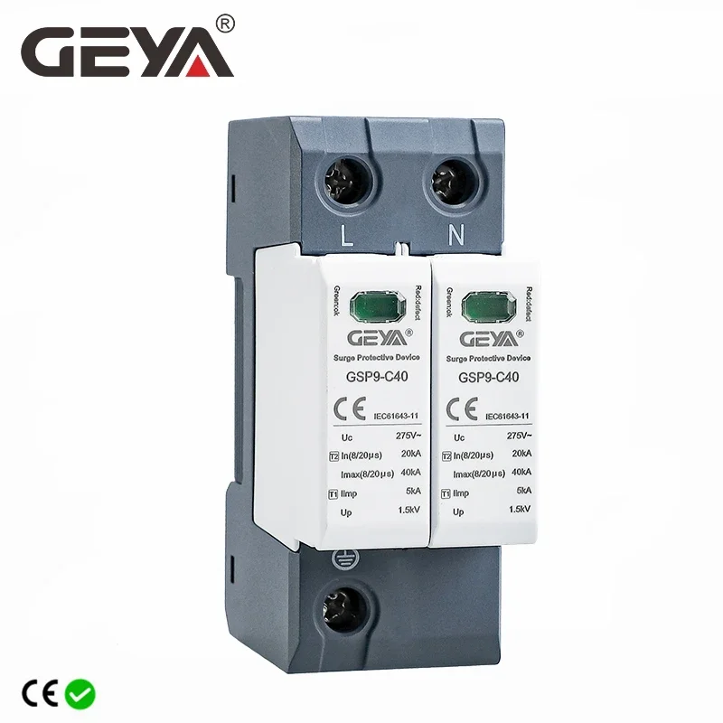 GEYA-GSP9-2Pole-Surge-Protector-20KA-40KA-SPD-AC275V-AC385V-400V-440V-SPD-House-Surge-Protector.jpg