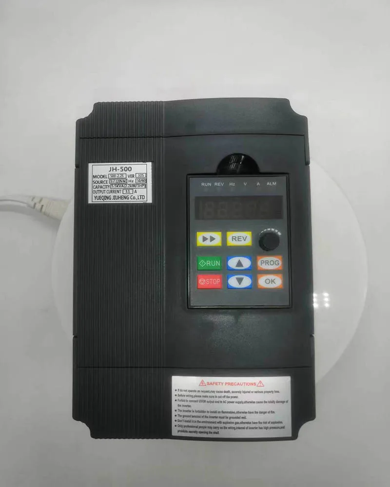 스타벅스텀블러쿠폰 주파수 변환기, VFD, 1 PH입력 및 3PH 출력, JH500 인버터, 220V, 0.75, 1.5, 2. ...