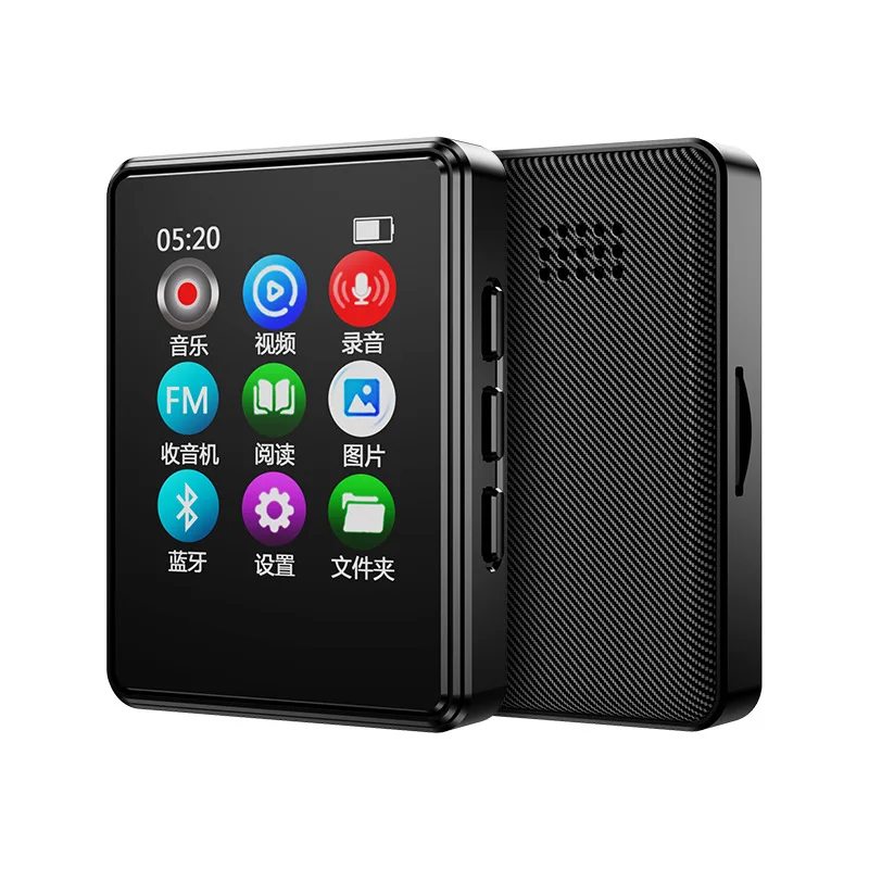Full-screen-MP3-Player-Bluetooth-compatible-Speaker-8-128GB-Mini ...