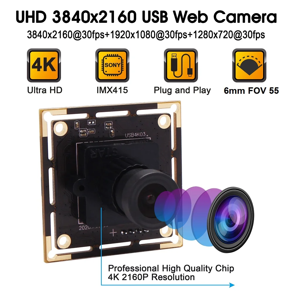 ELP-OEM-free-driver-38x38mm-32x32mm-micro-4K-USB-mini-camera-module-HD ...