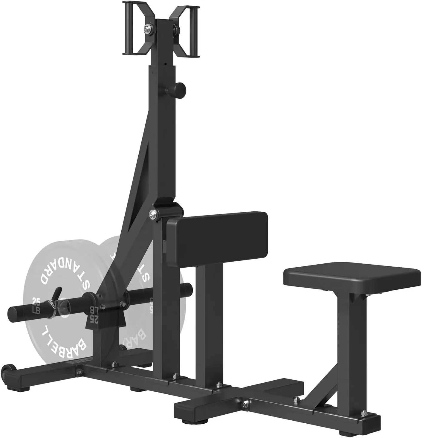 Seated Row Machine – Plate-Loaded Back and Chest Workout Machine with ...