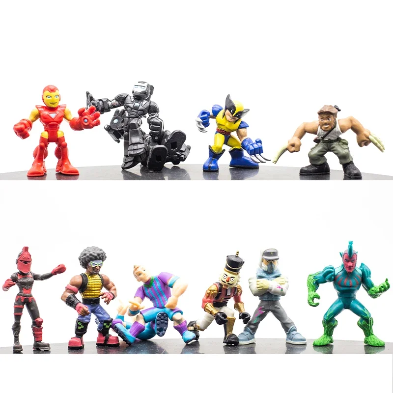 Super-Hero-Squad-Iron-Man-Werewolf-Spider-Man-Fortniting-Soldier-Action ...