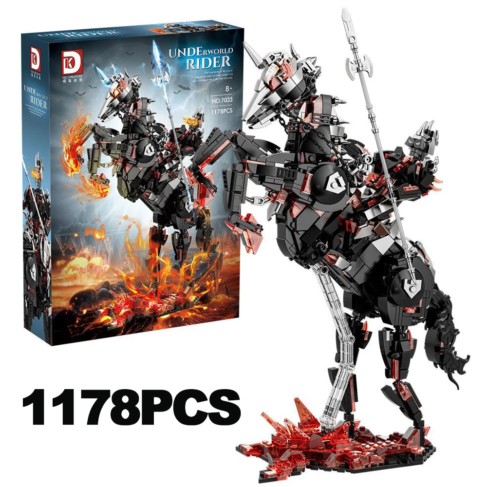 1178PCS-Technical-Knighthood-Horse-Building-Blocks-Warrior-Knight-Of ...