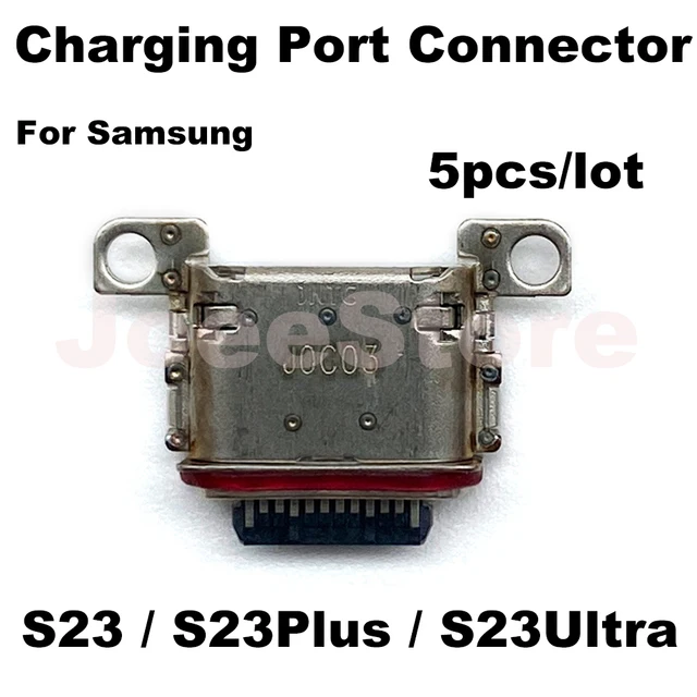 5pcs USB Charging Port Jack Dock Connector For Samsung S23 S22 S10 S20 ...