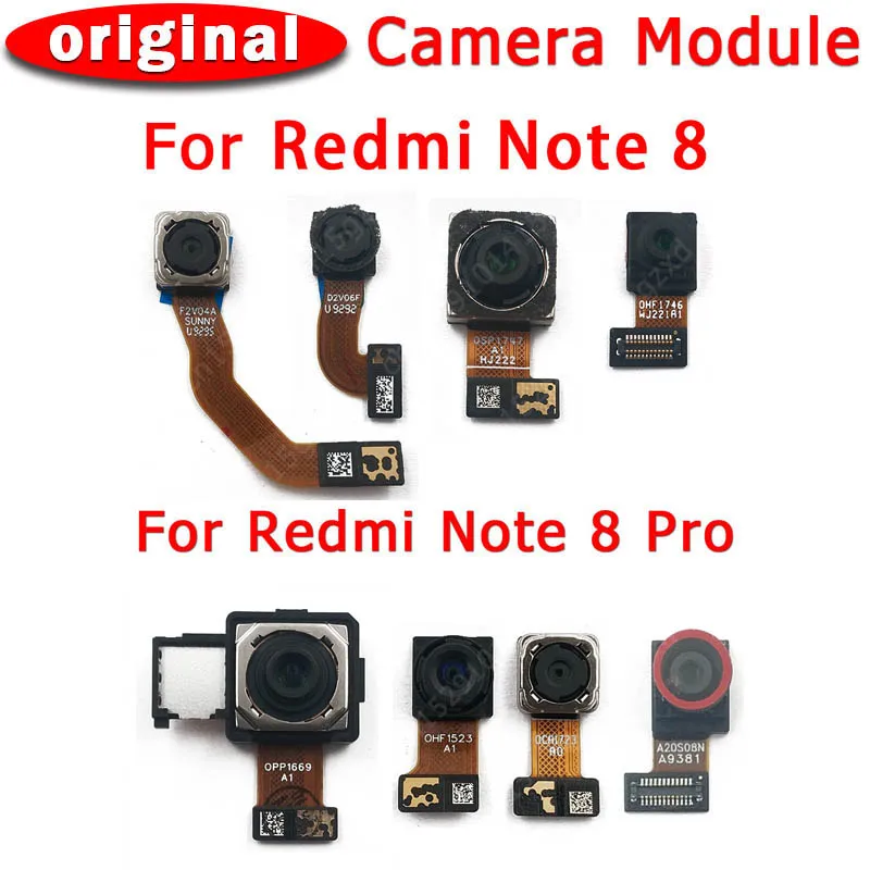 Cámara frontal y trasera Original para Xiaomi Redmi Note 8 Pro, módulo ...