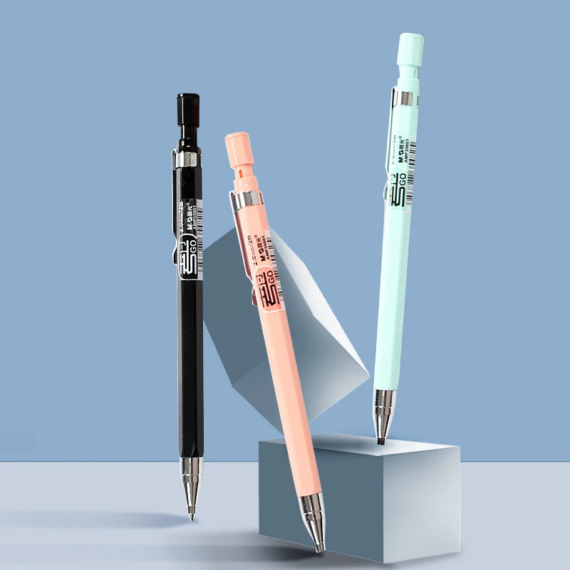 Thick-headed Mechanical Pencil 2b Automatic Pen For Students Non-toxic ...