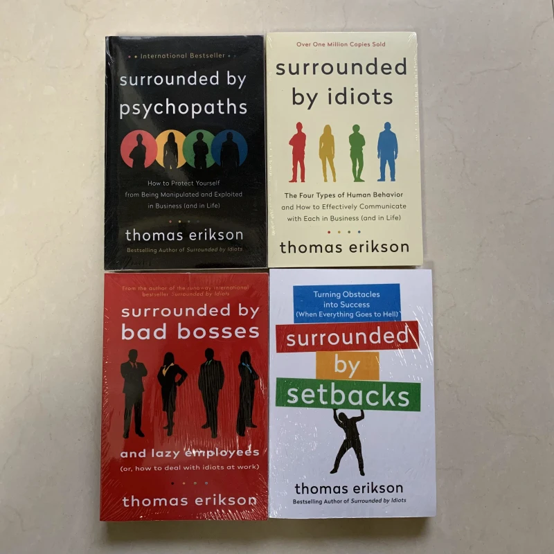 4-Books-Set-By-Thomas-Erikson-Surrounded-by-Idiots-by-Psychopaths-by ...