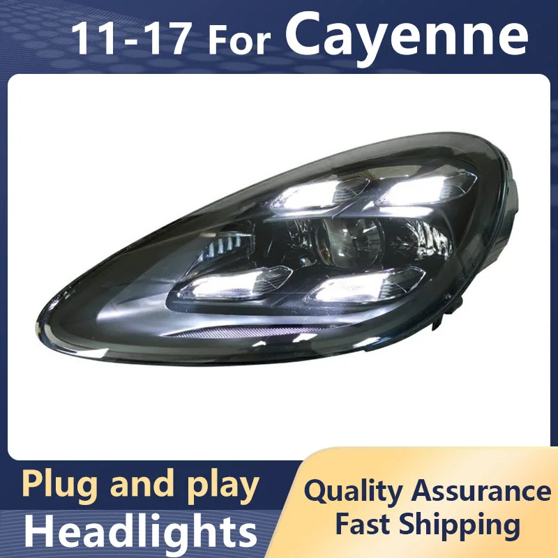 Car-Styling-Headlight-For-Porsche-Cayenne-2011-2018-Matrix-LED-DRL-Turn ...