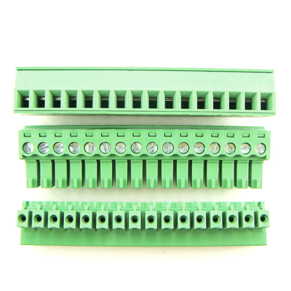 Screw Terminal Block | Connector - Free Shipping 10pcs/lot 15edg-3.81 ...