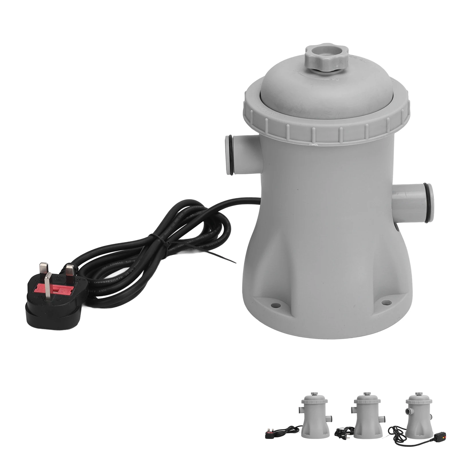 Inflatable-Pool-Filter-Pump-Kit-Swimming-Pool-Clear-Cartridge-Filter ...