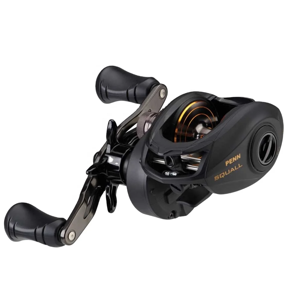 New-PENN-SQUALL-Baitcast-Fishing-Reels-5-1Stainless-Steel-Bearing-Full ...
