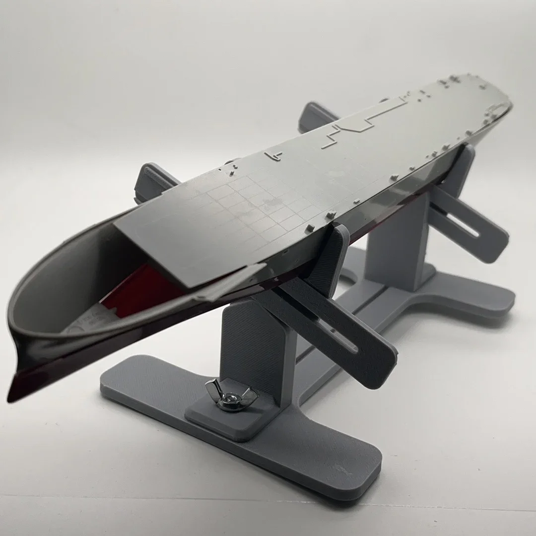 LEUNGS WORKSHOP Assembly Model Ship Stand Support for Scale Boat Model ...