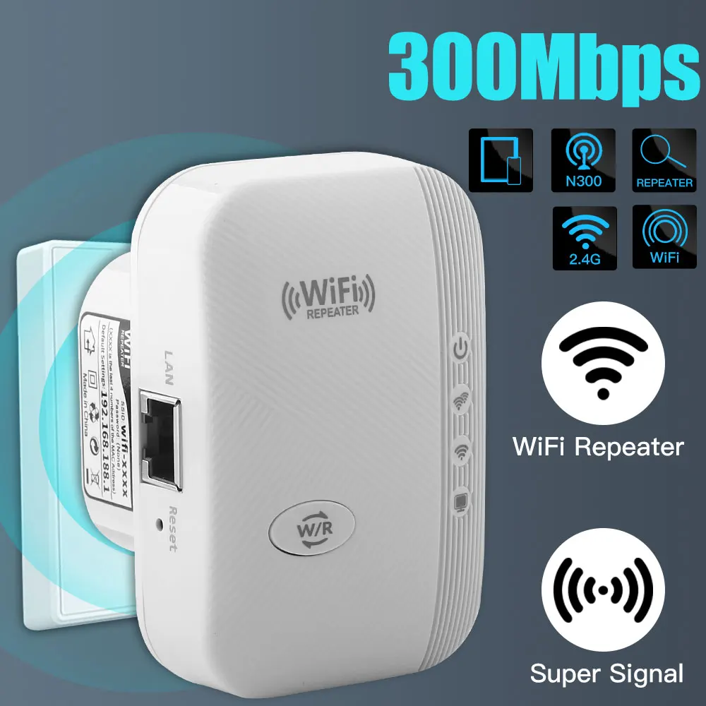 New-300Mbps-Wireless-WiFi-Repeater-W9533-2-4Ghz-AP-Router-WiFi-Extender ...