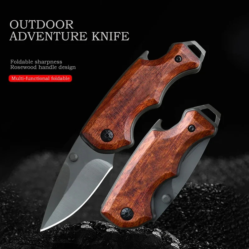 Redwood-Outdoor-Folding-Knife-Mountaineering-Self-Defense-Camping-Mini ...