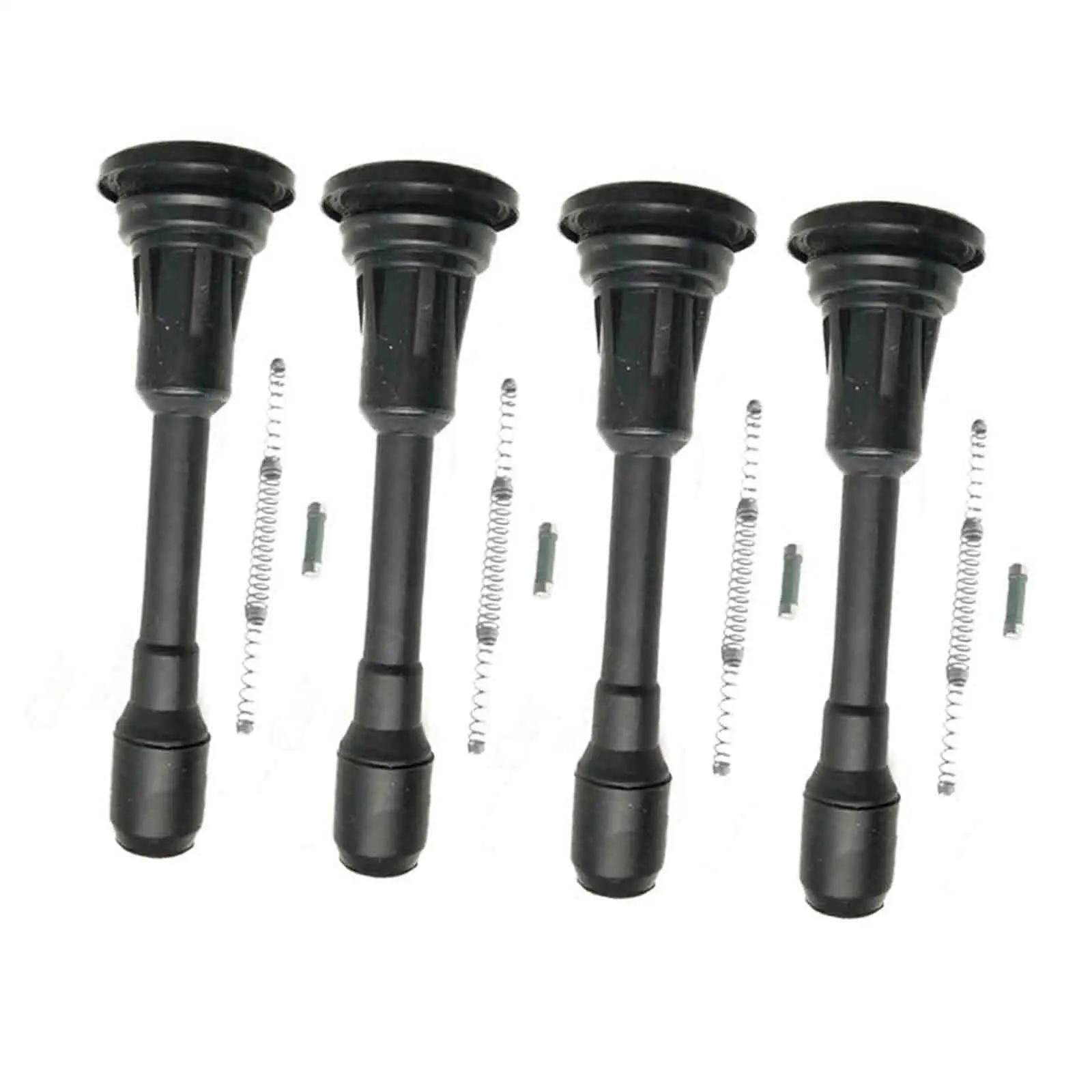 4Pcs-Ignition-Coil-Easy-to-Install-Repair-Parts-Rubber-Black-with ...