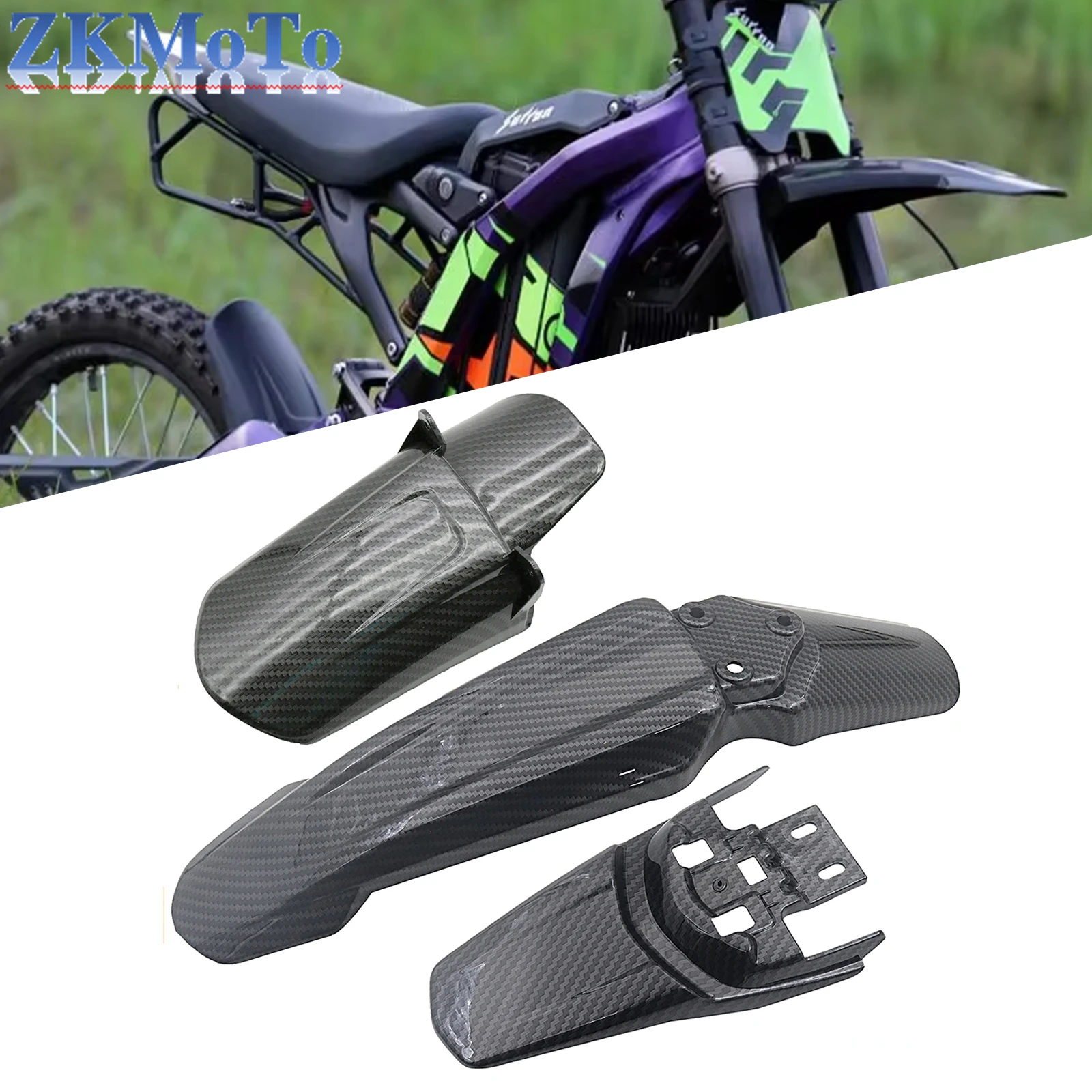 Front-Rear-Wheel-Mudguards-Fender-for-Surron-Light-Bee-X-Light-Bee-S ...