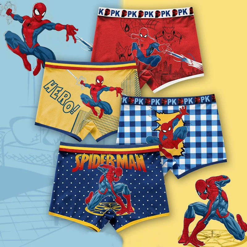 B-xer-de-algod-n-transpirable-para-ni-os-ropa-interior-de-dibujos ...