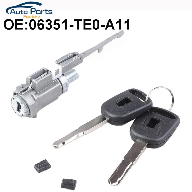 New-Ignition-Switch-Lock-Cylinder-With-2-Keys-For-Honda-Accord-Civic-CR ...