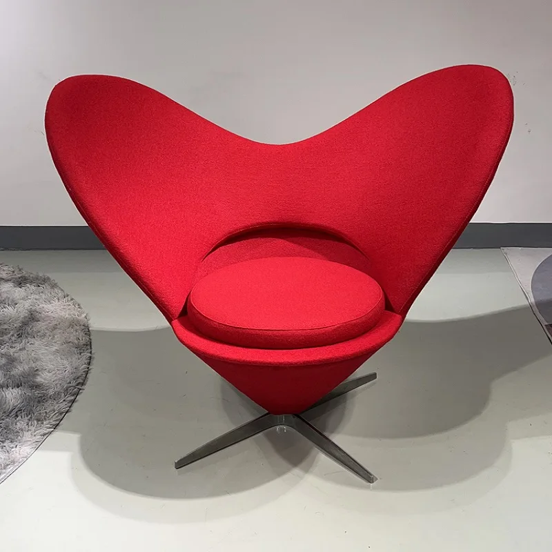 Heart-shaped-casual-petal-internet-celebrity-queen-love-chair-light ...
