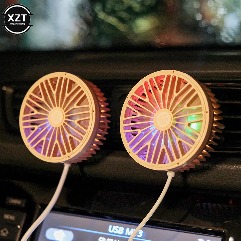 Car-Fan-Magnetic-Fan-Car-Cooler-Silent-Wireless-Charging-USB-Fan-3Speed ...