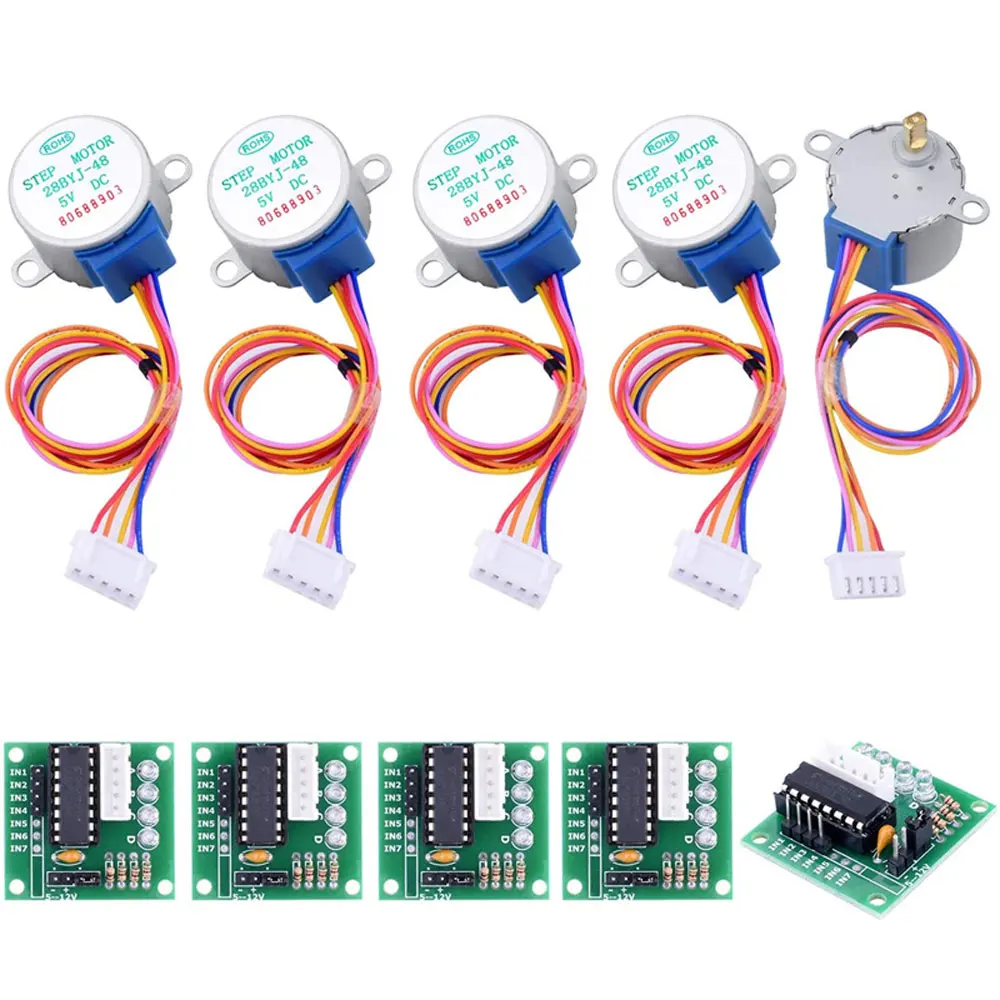 Motor-paso-a-paso-ULN2003-placa-controladora-ULN2003-m-dulo-de-prueba ...