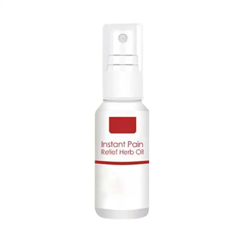 Instant Pain Relief Herbal Oil Soothing Pain Body Care Spray Knee Waist ...