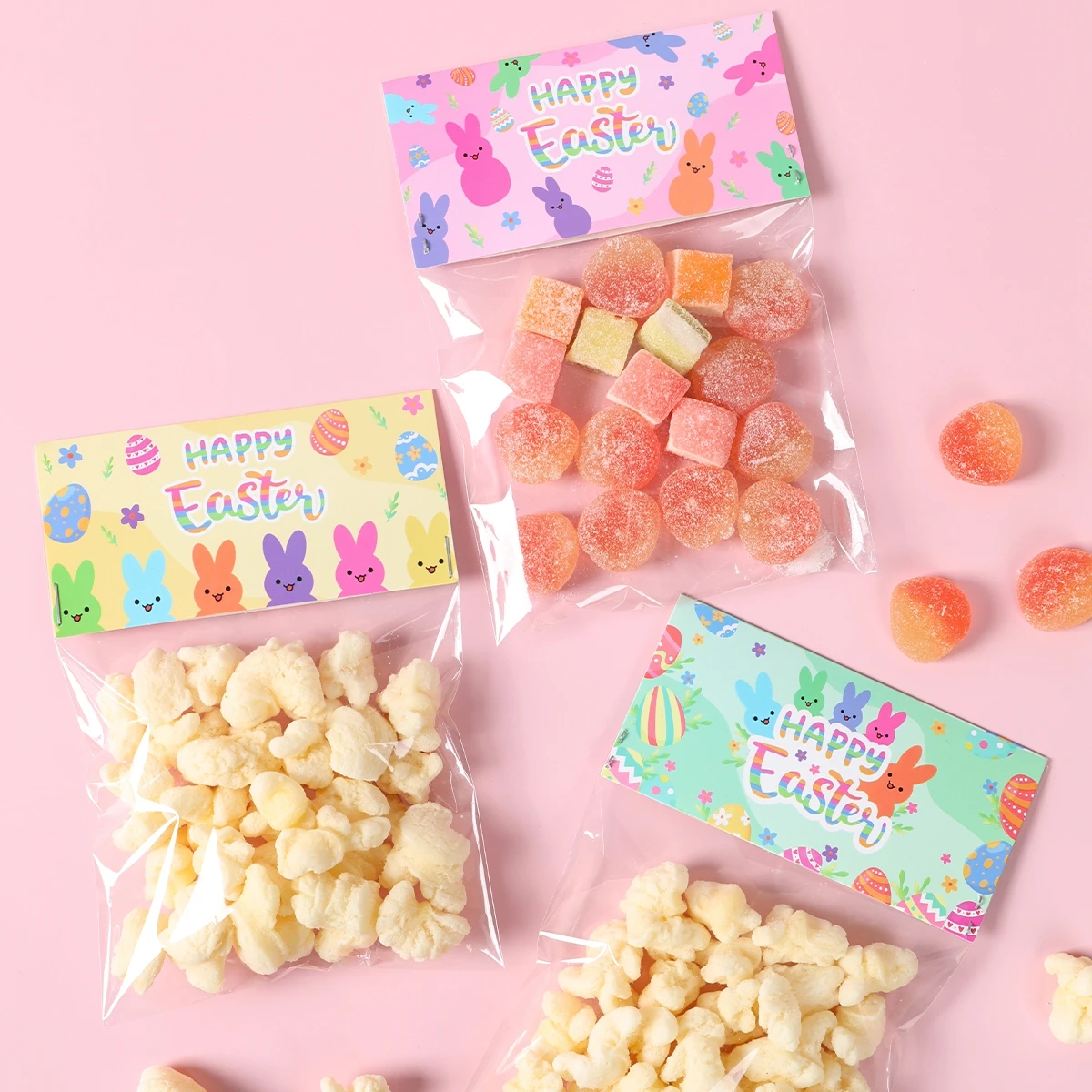 12pcs-Happy-Easter-Printed-Small-Bunny-Gift-Candy-Decorative-Bag-Happy ...