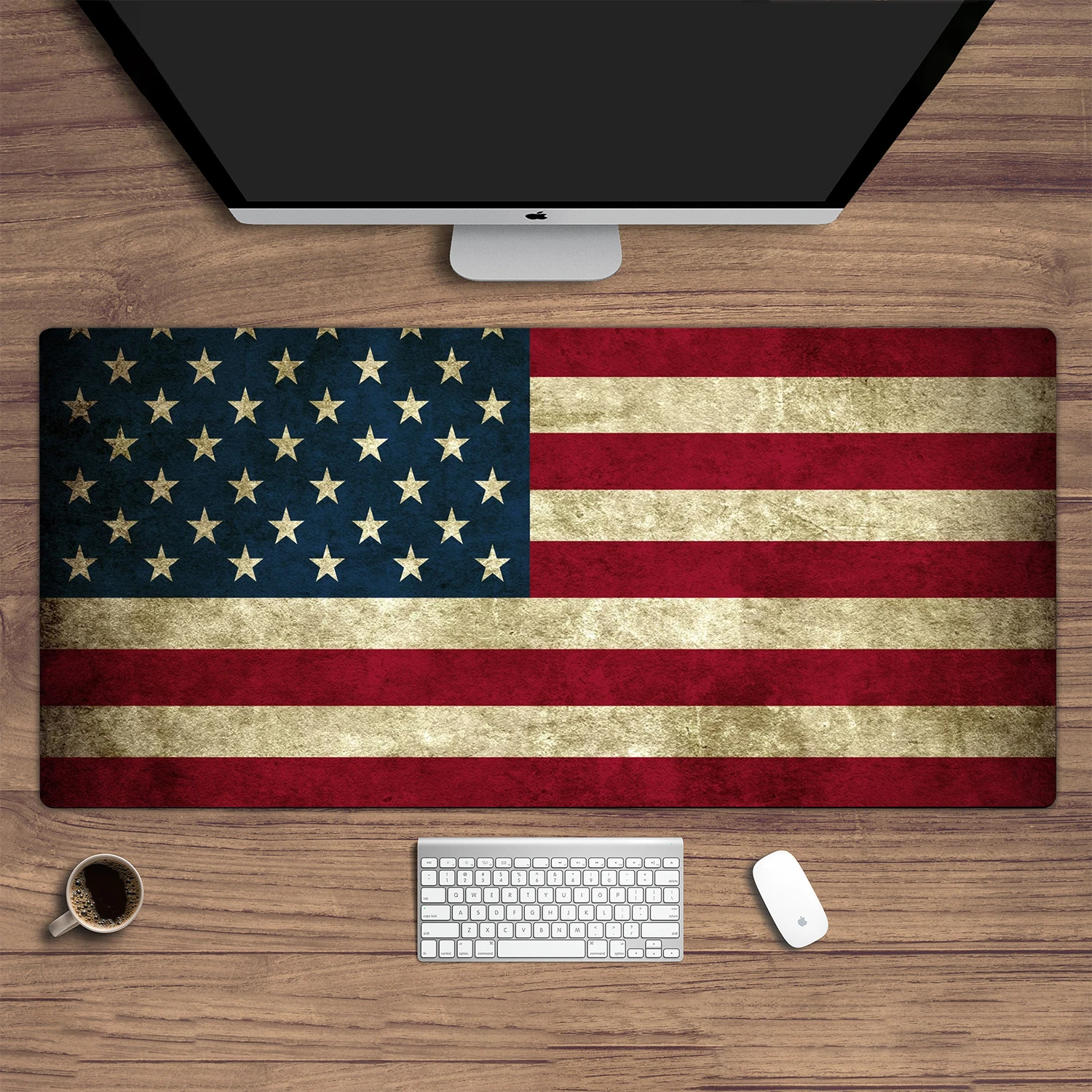 American-Flag-Waterproof-Extra-Large-Mouse-Pad-Anti-Slip-Rubber-Base ...
