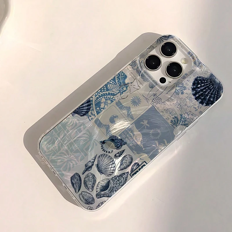 Ocean Element Design Glossy Smooth Phone Case Cover for Honor X5 (2)