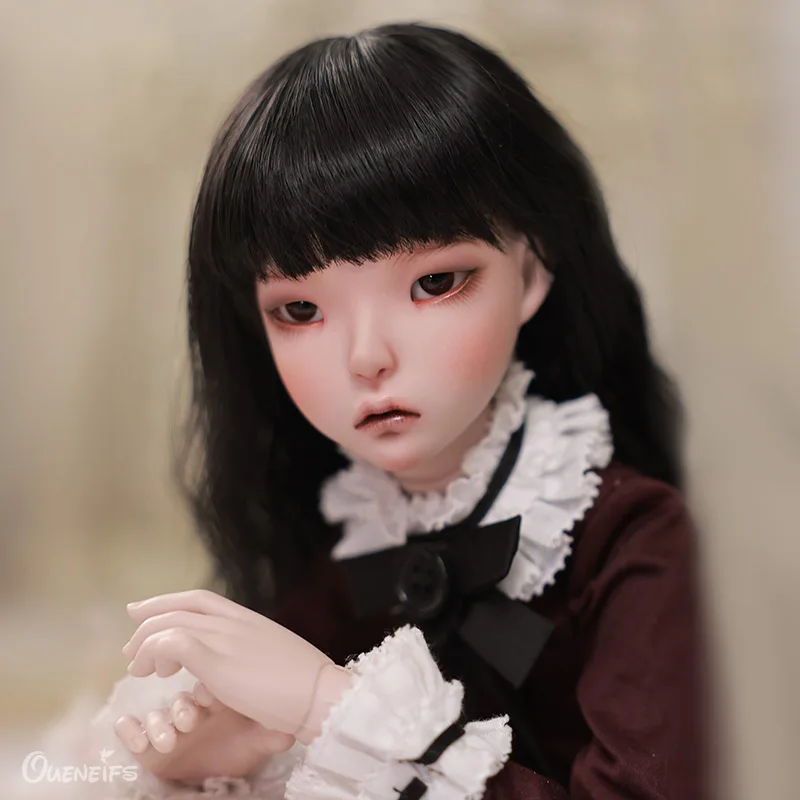 New Design BJD Edda Doll 1/4 Roze Body Red Vintage Dress Elegant And ...