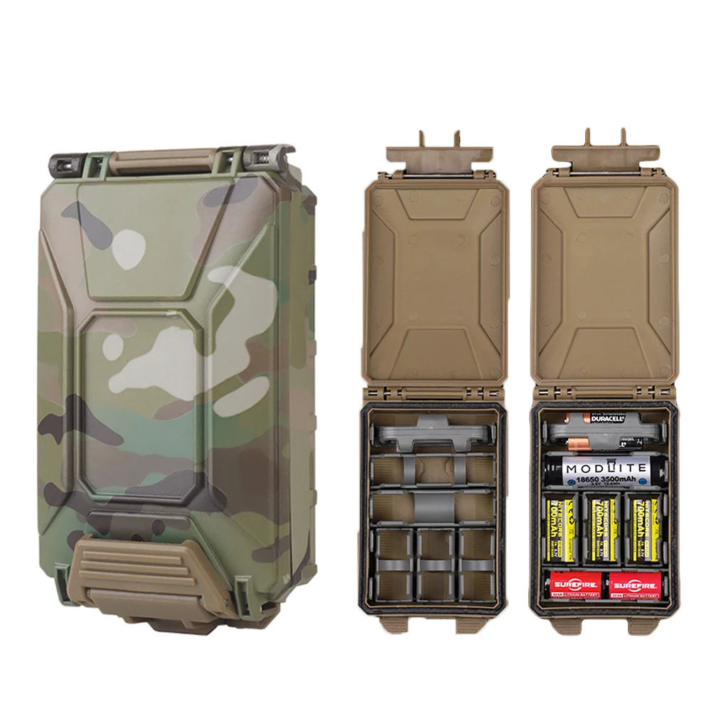 Tactical-Battery-Storage-Box-caixa-de-bateria-imperme-vel-MOLLE-ca-a ...
