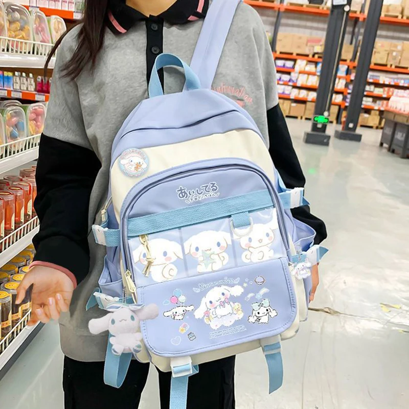 New Cute Cinnamonroll Bag Fashion Kawaii Sanrio Student Backpack ...