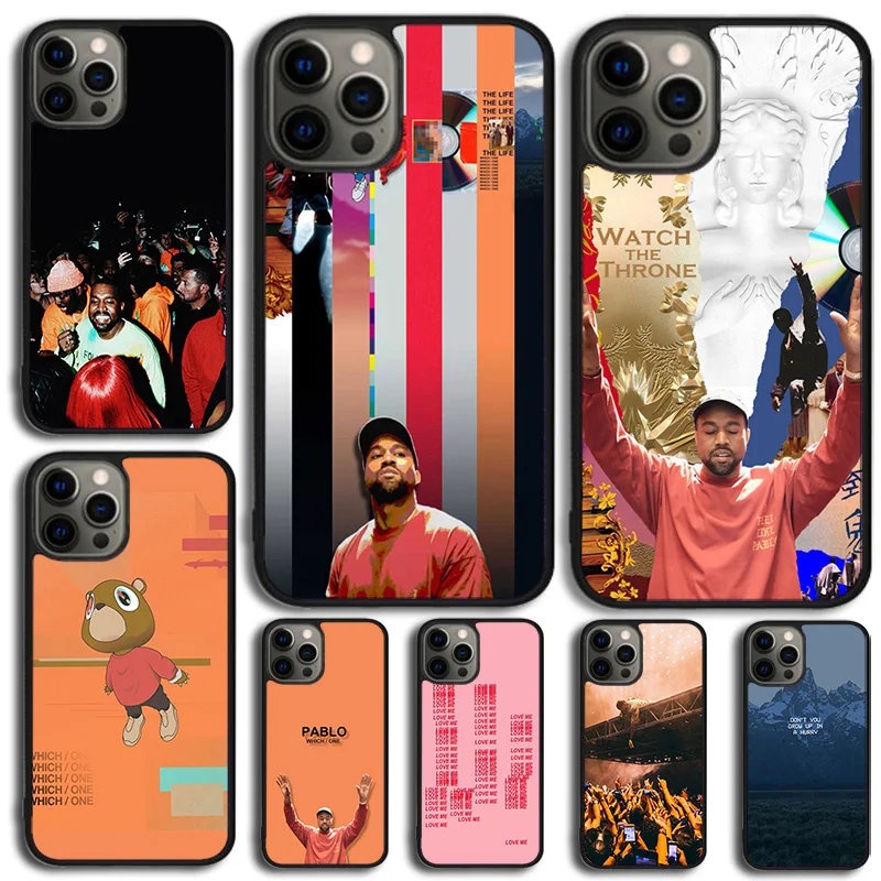Kanye West Phone Case For iPhone 14 13 12 Mini 11 Pro Max SE 2020 5 6S ...