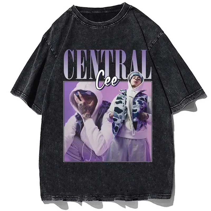 Hip-Hop-Singer-Central-Cee-Printed-T-Shirt-High-Quality-Cotton-Loose ...