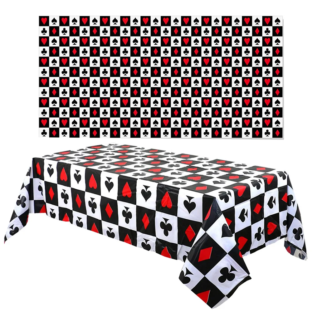 Poker-Tablecloth-Casino-Theme-Decorations-Las-Vegas-Table-Cover-Casino ...