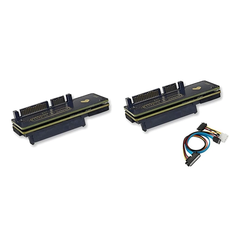 SATA To SAS HDD Adapter Card 6Gbps SATA 3.0 22Pin To SAS 29Pin ...