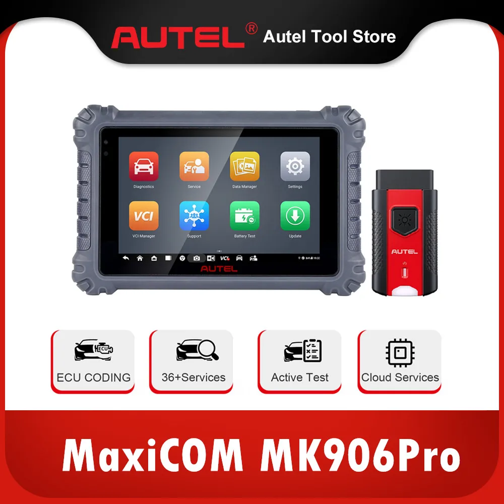 Autel-herramienta-de-diagn-stico-MaxiCOM-MK906-PRO-esc-ner-mejorado-de ...