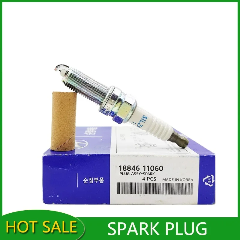 Bougie d'allumage Iridium, SILZvention 6B11 18846-11060, Hyundai i20 ...