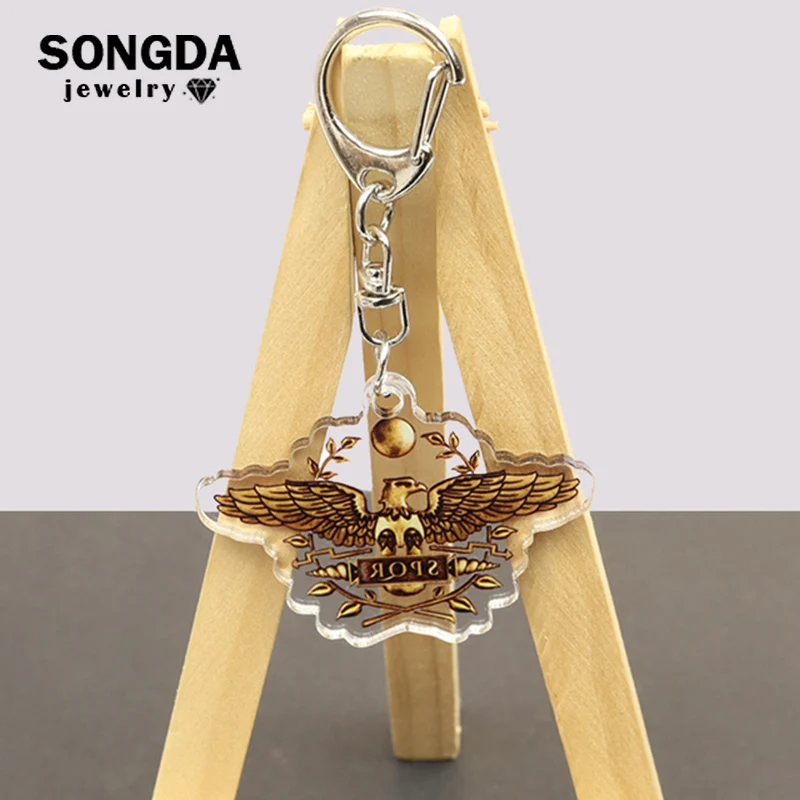 SPQR-Ancient-Roman-Empire-Keychain-Gladiator-Imperial-Golden-Eagle ...