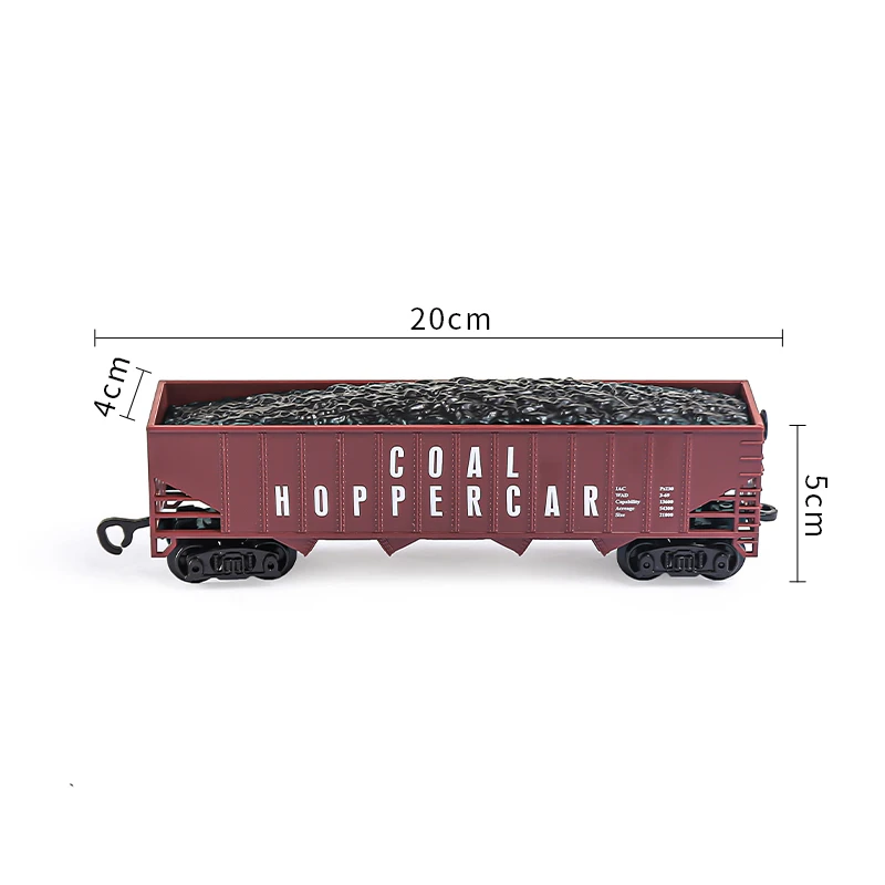 3Pcs-ABS-Plastic-Train-Carriage-Model-Kit-Simulation-Coal-Car-Miniature ...
